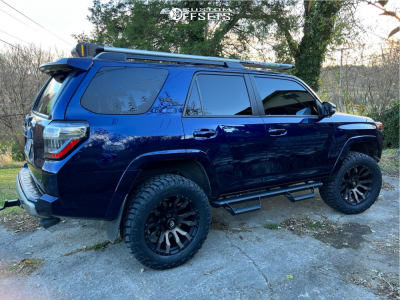 2021 Toyota 4Runner with 20x9 1 Fuel Blitz and 305/55R20 Cooper ...