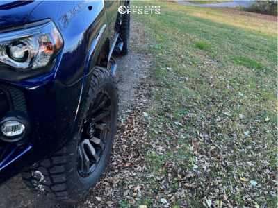 2021 Toyota 4Runner with 20x9 1 Fuel Blitz and 305/55R20 Cooper ...
