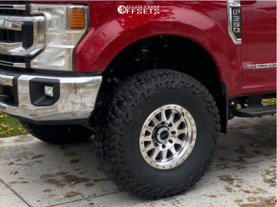 2022 Ford F-350 Super Duty with 17x8.5 0 Method Double Standard and 37/ ...