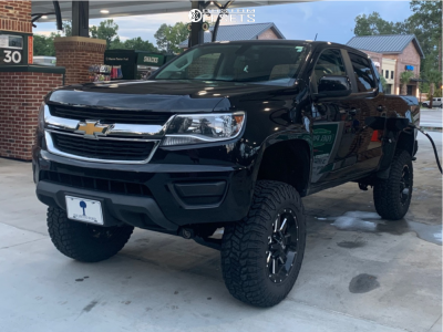 2016 Chevrolet Colorado with 18x9 0 Alloy Ion Style 141 and 275/70R18 ...