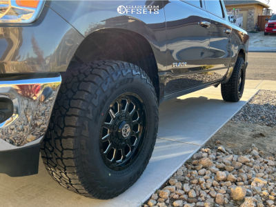 2020 Ram 1500 with 18x9 -12 Anthem Off-Road Intimidator and 295/70R18 ...