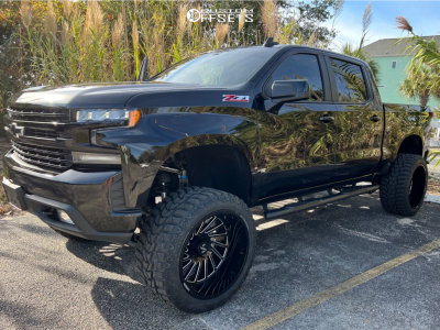 2020 Chevrolet Silverado 1500 with 24x14 -81 ARKON OFF-ROAD Caesar and ...