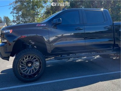 2020 Chevrolet Silverado 1500 with 24x14 -81 ARKON OFF-ROAD Caesar and ...