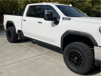 2020 GMC Sierra 2500 HD with 18x9 0 Method Grid and 325/65R18 Nitto ...