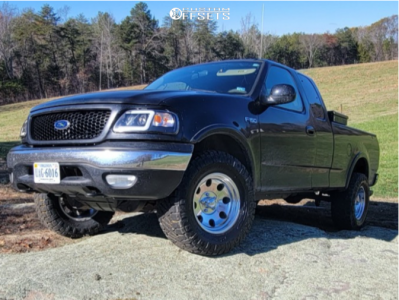 2003 Ford F-150 with 17x9 -12 Ultra Type 164 and 33/12.5R17 Nitto Ridge ...