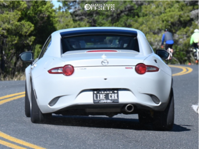 2019 Mazda MX-5 Miata with 17x9 45 Konig Hypergram and 235/40R17 Nitto ...
