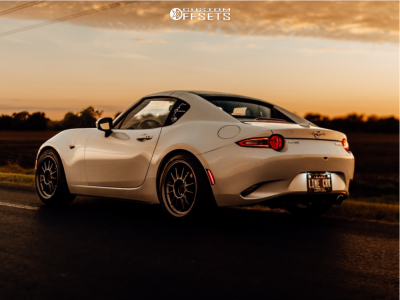 2019 Mazda MX-5 Miata with 17x9 45 Konig Hypergram and 235/40R17 Nitto ...