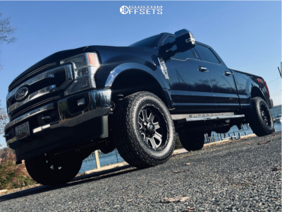 2021 Ford F-250 Super Duty with 20x10 -18 Pro Comp Series 72 and 35/12 ...