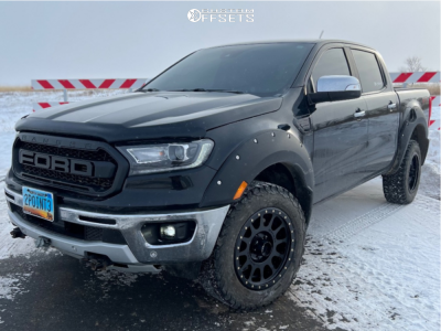 2019 Ford Ranger with 18x9 18 Method Mr305 and 275/65R18 BFGoodrich All ...