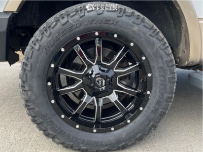 2014 Ford F-150 with 20x9 1 Fuel Vandal and 275/60R20 Cooper Discoverer ...