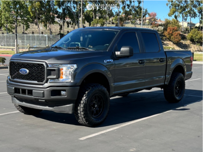 2020 Ford F-150 with 18x9 1 Fuel Tech and 35/12.5R18 Ironman All ...
