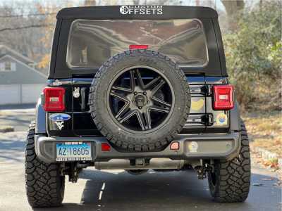 2020 Jeep Wrangler with 20x10 -25 Vision Razor and 33/12.5R20 Kenda ...