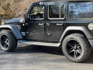2020 Jeep Wrangler with 20x10 -25 Vision Razor and 33/12.5R20 Kenda ...