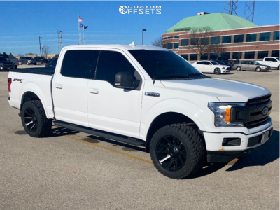 2018 Ford F-150 with 20x10 -19 Fuel Contra and 33/12.5R20 Predator New ...
