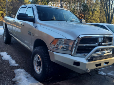 2011 Ram 3500 with 17x9 0 Raceline Defender and 285/75R17 Nitto Terra ...