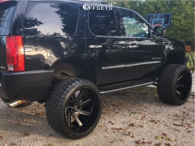 2008 Cadillac Escalade with 26x14 -81 ARKON OFF-ROAD Lincoln and 37/13 ...