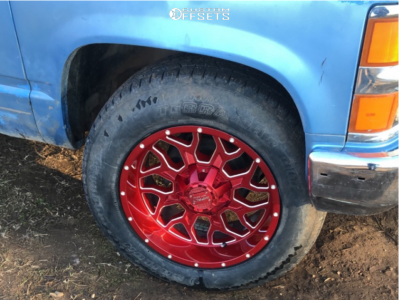 1996 Chevrolet C1500 with 20x10 -12 Impact 813R and 275/65R20 Sailun ...