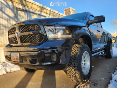 2014 Ram 1500 with 20x10 -24 Method Nv and 35/12.5R20 Nitto Ridge ...