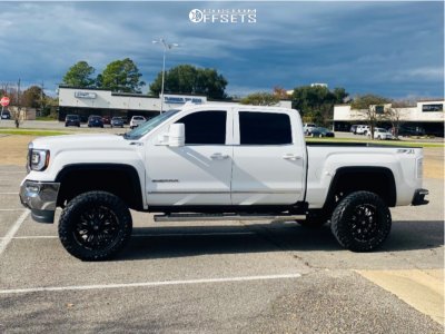 2018 GMC Sierra 1500 with 20x10 -18 Fuel Arc and 35/12.5R20 Atturo ...