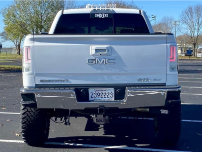 2018 GMC Sierra 1500 with 20x10 -18 Fuel Arc and 35/12.5R20 Atturo ...