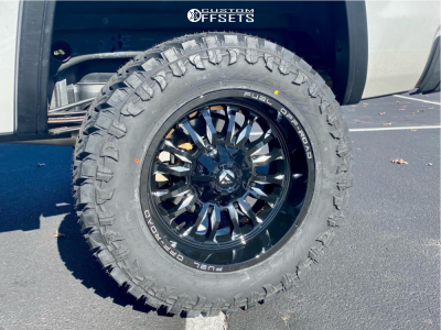 2018 GMC Sierra 1500 with 20x10 -18 Fuel Arc and 35/12.5R20 Atturo ...