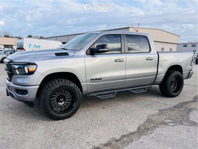 2021 Ram 1500 Wheel Offset Aggressive > 1" Outside Fender Suspension ...