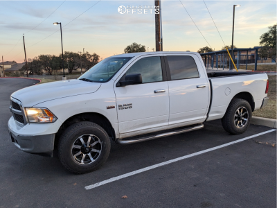 2018 Ram 1500 with 18x8.5 18 Vision Valor and 275/70R18 Goodyear ...
