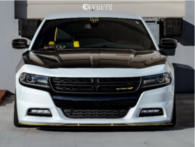 2018 Dodge Charger with 20x10 18 Verde Form Vff01 and 275/40R20 Cooper ...