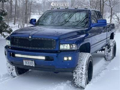 2002 Dodge Ram 2500 Wheel Offset Super Aggressive 3"-5" Suspension Lift ...