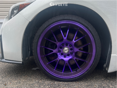 2015 INFINITI Q50 with 18x8.5 30 Shift Crank and 215/35R18 Vercelli ...