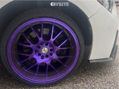 2015 INFINITI Q50 with 18x8.5 30 Shift Crank and 215/35R18 Vercelli ...