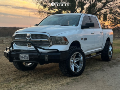 2013 Ram 1500 with 22x12 -51 Vision Razor and 37/13.5R22 Gladiator ...