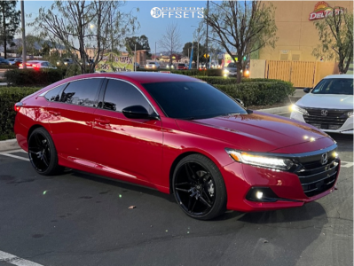 2022 Honda Accord with 20x10 40 Curva C25 and 245/35R20 Vercelli Strada ...