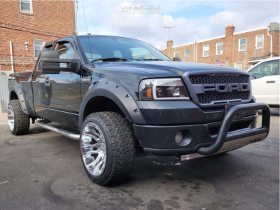 2006 Ford F-150 Wheel Offset Super Aggressive 3"-5" Leveling Kit ...