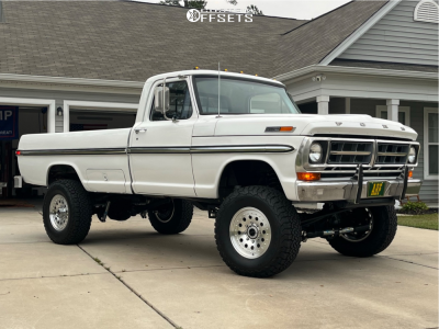 1972 Ford F250 with 17x8 0 American Racing Outlaw Ii and 285/75R17 ...