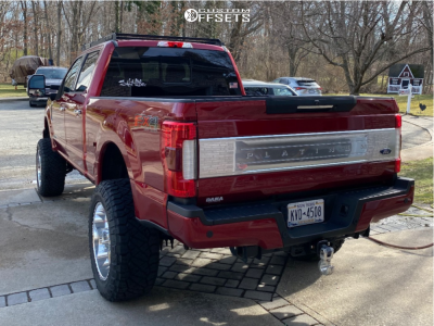 2018 Ford F-350 Super Duty with 22x12 -40 American Force Classic Ssbr ...