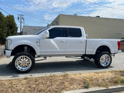 2019 Ford F-250 Super Duty with 24x14 -73 American Force Kash Ss and ...