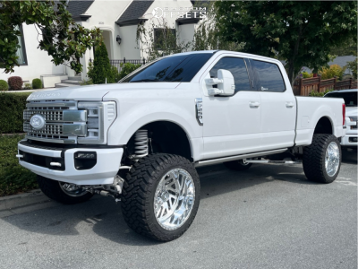 2019 Ford F-250 Super Duty with 24x14 -73 American Force Kash Ss and ...