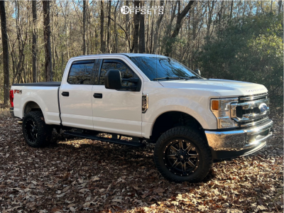 2021 Ford F-250 Super Duty with 20x10 -18 Fuel Maverick and 35/12.5R20 ...