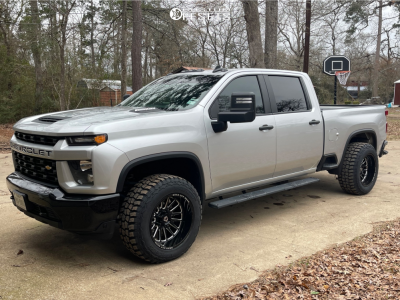 2021 Chevrolet Silverado 2500 HD with 20x12 -44 Gear Off-Road Leverage ...