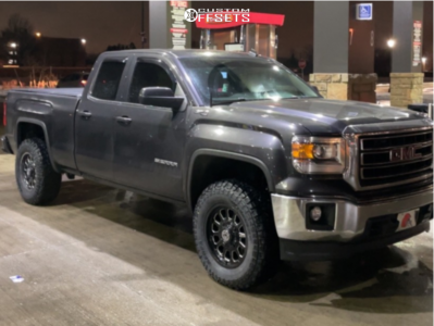 2014 GMC Sierra 1500 Wheel Offset Aggressive > 1" Outside Fender ...