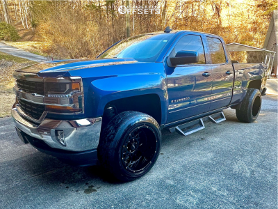 2019 Chevrolet Silverado 1500 with 20x12 -51 Vision Rocker and 305 ...