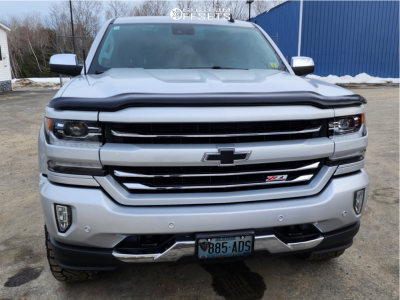 2018 Chevrolet Silverado 1500 with 20x9 1 Fuel Vandal and 33/12.5R20 ...