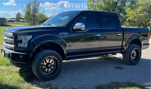2015 Ford F-150 with 20x10 -25 TIS 544mb and 33/12.5R20 Venom Power ...
