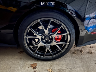 2022 Ford Mustang with 20x9.5 35 Konig Ampliform and 265/35R20 Goodyear ...