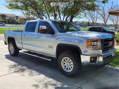 2015 GMC Sierra 1500 with 17x8.5 0 Method MR315 and 295/70R17 Nitto ...