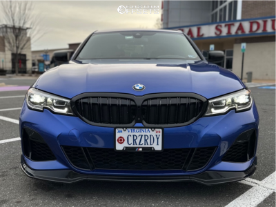 2020 BMW M340i XDrive with 19x9 28 Curva Cff70 and 235/40R19 Toyo Tires ...