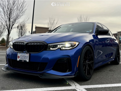 2020 BMW M340i XDrive with 19x9 28 Curva Cff70 and 235/40R19 Toyo Tires ...