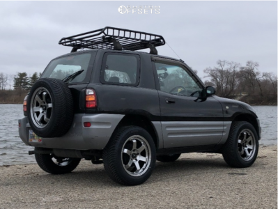 1996 Toyota RAV4 with 17x8 35 AVID1 Av6 and 235/55R17 Michelin Cross ...