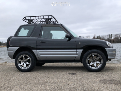 1996 Toyota RAV4 with 17x8 35 AVID1 Av6 and 235/55R17 Michelin Cross ...